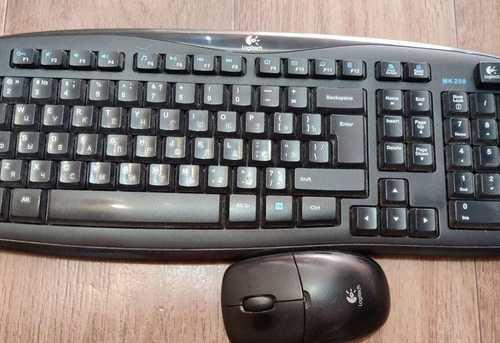 Logitech MK250. Клавиатура мышь