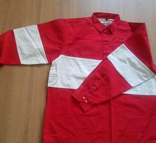 Рубашка джинсовая xl