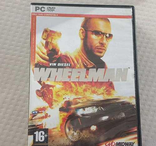 Vin Diesel : wheelman - древний DVD диск с игрой д