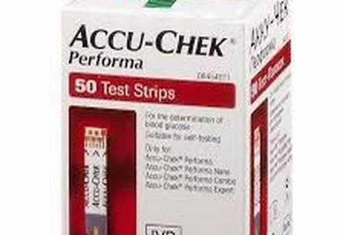 Тест полоски акку чек перформа (accu chek performa