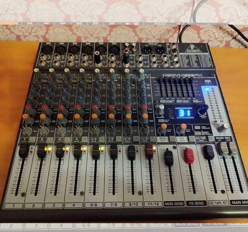 Микшерный пульт behringer xenyx 1222 fx