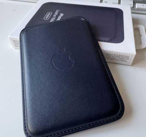 Apple leather Wallet magsafe с локатором