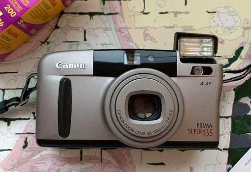 Canon Prima Super 135 плёночный фотоаппарат