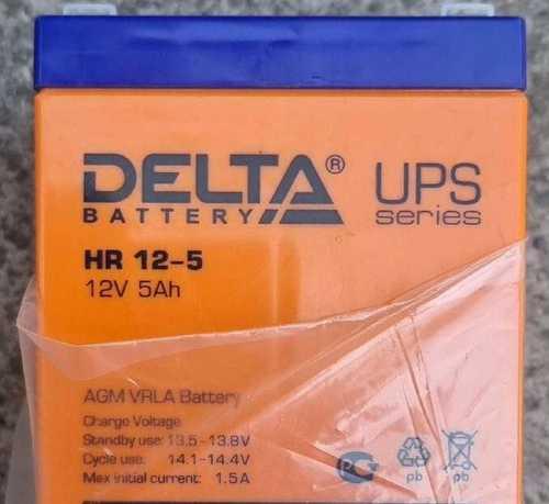 Аккумулятор Delta DTM 1205(12V, 5Ah)