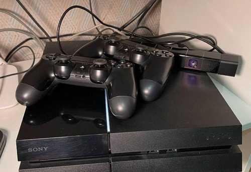 Sony playstation 4 PS4, 2 Dualshock, камера ps
