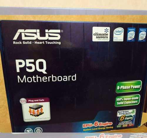 Комплект m/b Asus p5q Xeon 5450