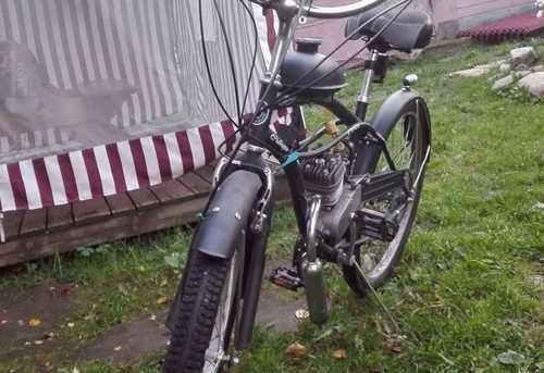 Велосипед с бензиновым мотором F80 (80 см3)