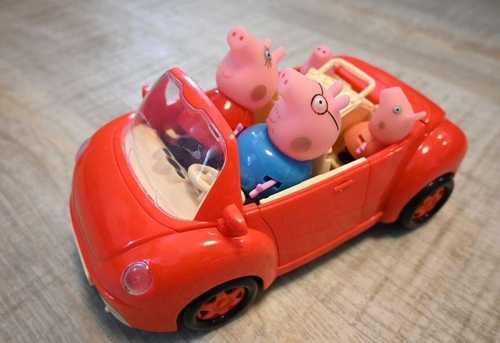 Машинка, Свинка Пеппа едет на пикник