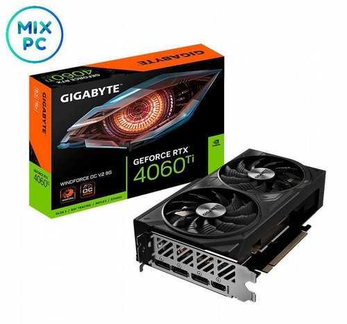 Видеокарта RTX4060Ti 8GB gigabyte windforce OC V2