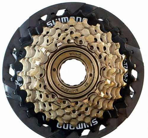 Трещотка Shimano TZ500 6ск 14-28 с защ. б/уп amftz