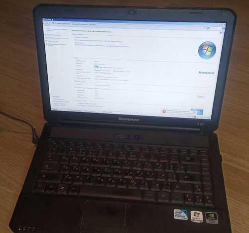 Ноутбук lenovo b450