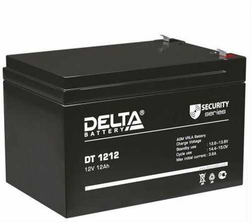 Аккумулятор для сигнализации Delta DT 1212
