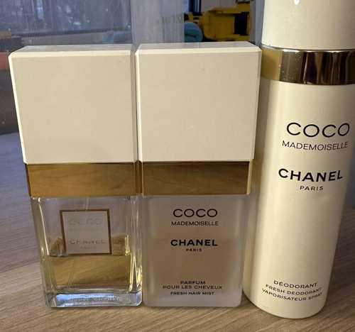 Chanel coco mademoiselle набор строго оригинал