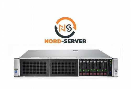 Сервер HP DL380 Gen9 8SFF 2x E5-2690 v3 256GB