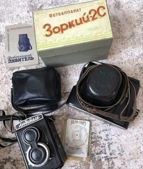 Советские раритетные фотоаппараты