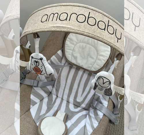 Детские качели шезлонг Amarobaby