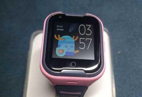 Детские смарт часы с GPS и телефоном Wonlex KT11