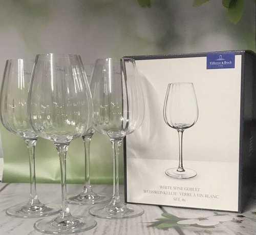 Villeroy Rose Garden набор бокалов для белого вина