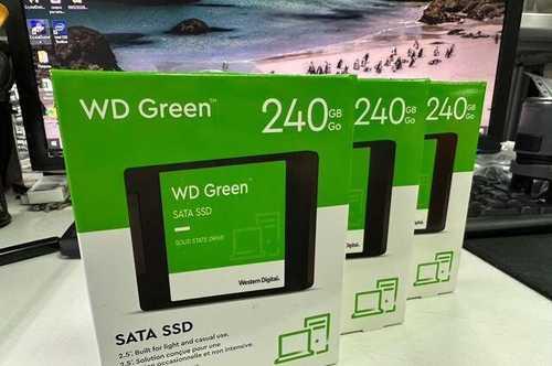 Новый SSD WD Green 240 gb WDS240G3G0A