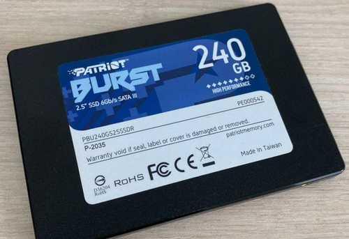 SSD Patriot 240GB
