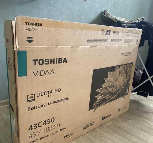 Телевизор toshiba 43c450ke