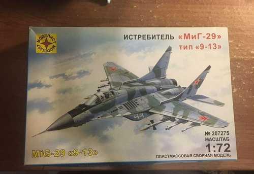 Модель самолета Миг-29 сборная
