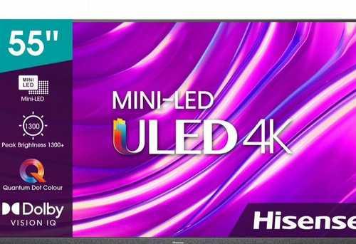 Телевизор Hisense 55U8HQ, 55"(140 см), UHD 4K