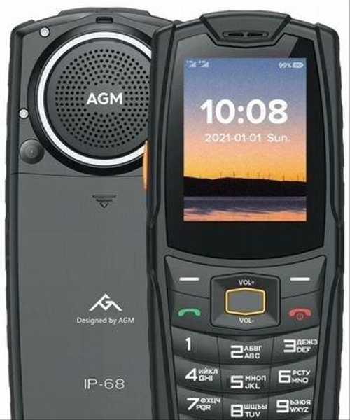 Телефон AGM M6 Black Новый