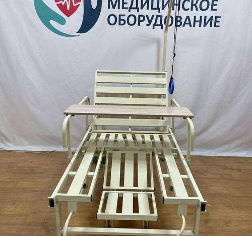 Медицинская кровать механическая с кардио креслом