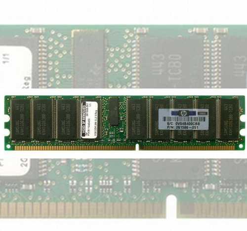 Оперативная память HP 261586-051 DDR 2Gb