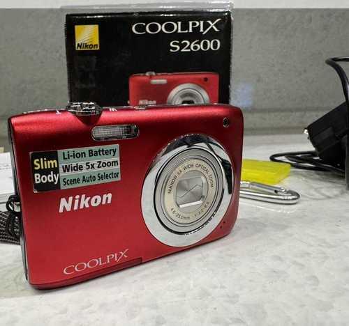 Фотоаппарат nikon coolpix s2600