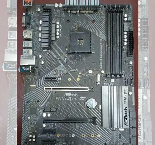 Материнская плата asrock fatal1ty b450 gaming k4