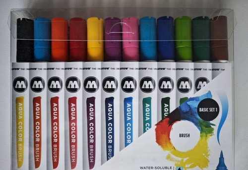Маркеры Molotow Aqua Color Brush