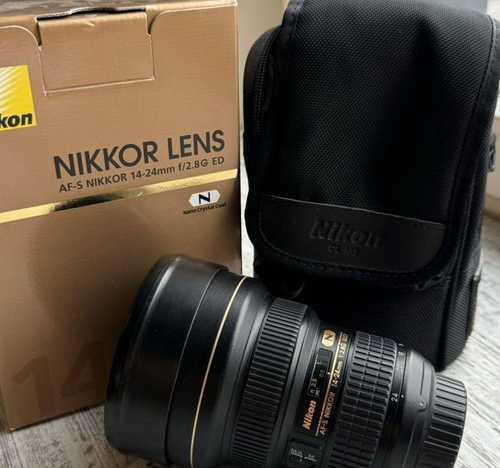 Объектив Nikon 14-24 2.8G