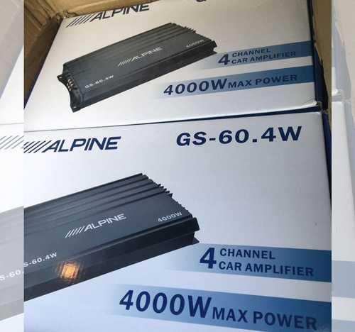 Усилитель alpine 4000 watts