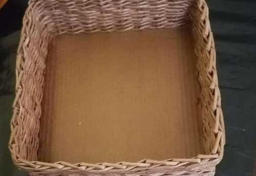 Корзина плетеная