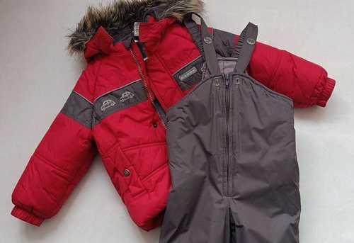 Зимний комплект, Kerry, куртка, комбинезон р. 80