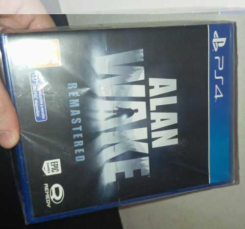 Alan Wake remastered ps5 диск   2 dlc