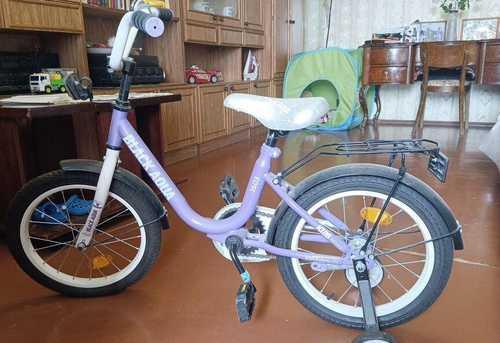 Детский двухколесный велосипед Black Aqua 1603