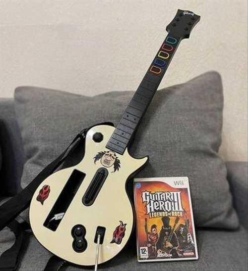 Комплект Guitar hero III Legends of rock Wii