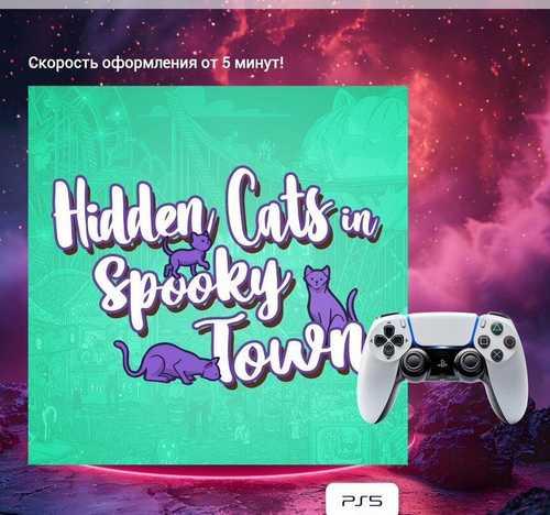 Hidden Cats in Spooky Town PS5