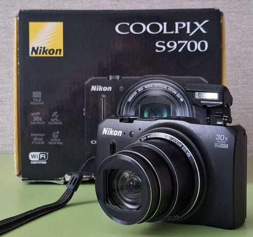 Винтажная мыльница y2k2 nikon coolpix s9700