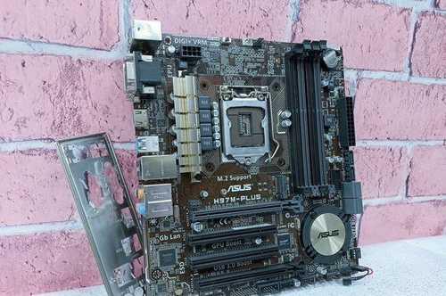 Материнская плата Asus H97M-Plus (LGA 1150)