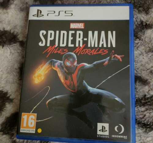 Spider man miles morales ps5 диск