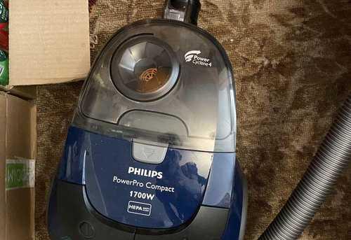 Пылесос Philips power pro compact 1700w