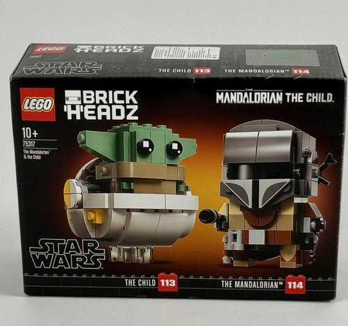 75317 lego BrickHeadz Star Wars The Mandalorian &