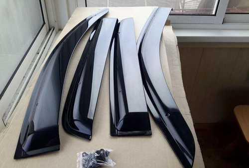 Prado 150 ветровики на окна качество D8KB9
