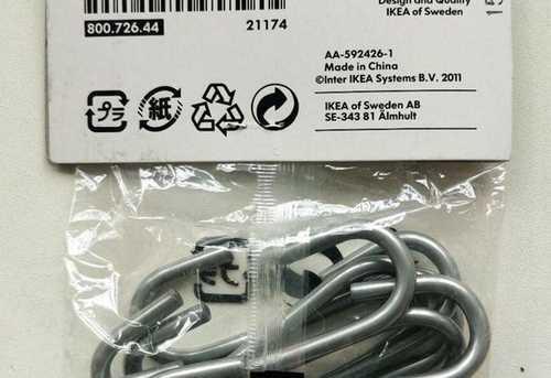 Крючки для рейлинга IKEA bygel 10шт. новые