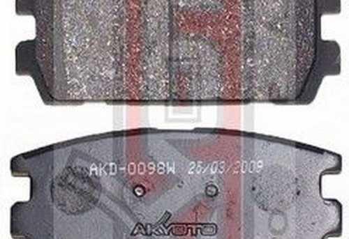 Колодки тормозные дисковые AKD-0098 akyoto
