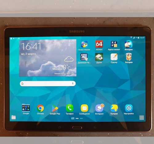 Планшет Samsung Galaxy Tab S 10.5 sm t805